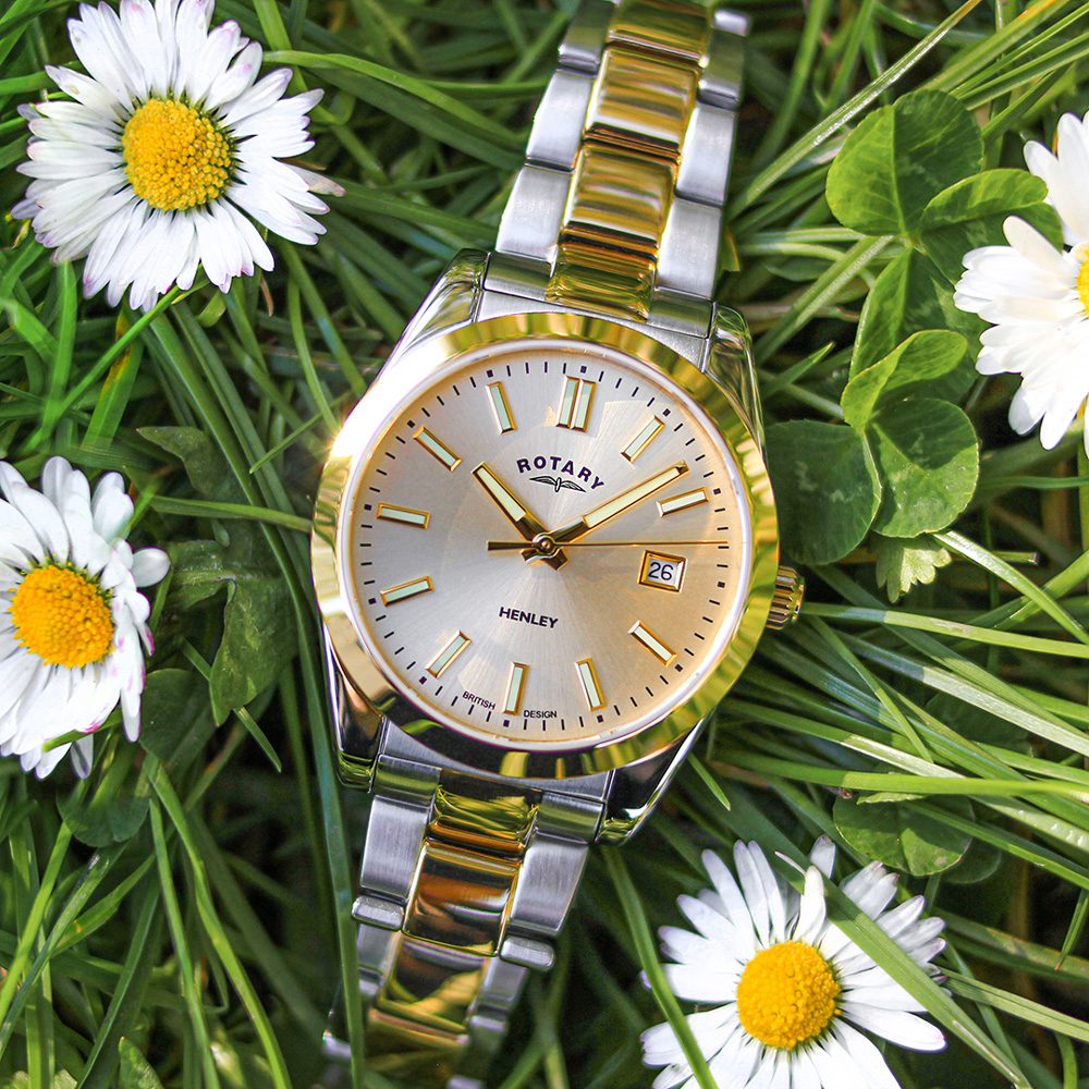 49% off on Rotary Ladies Henley Two-Tone Watch | OneDayOnly