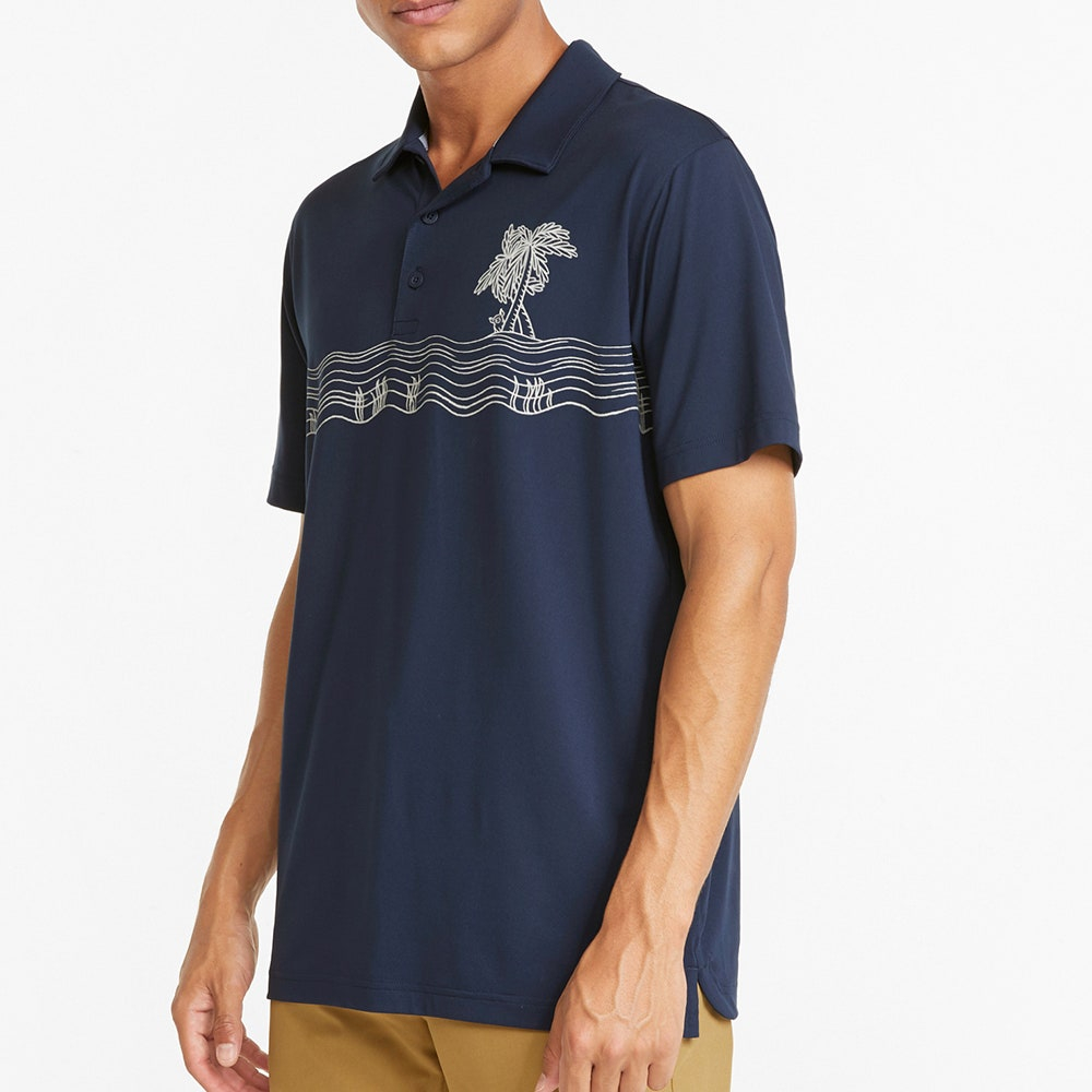 30% off on PUMA Golf Men's Cloudspun Oasis Polo | OneDayOnly