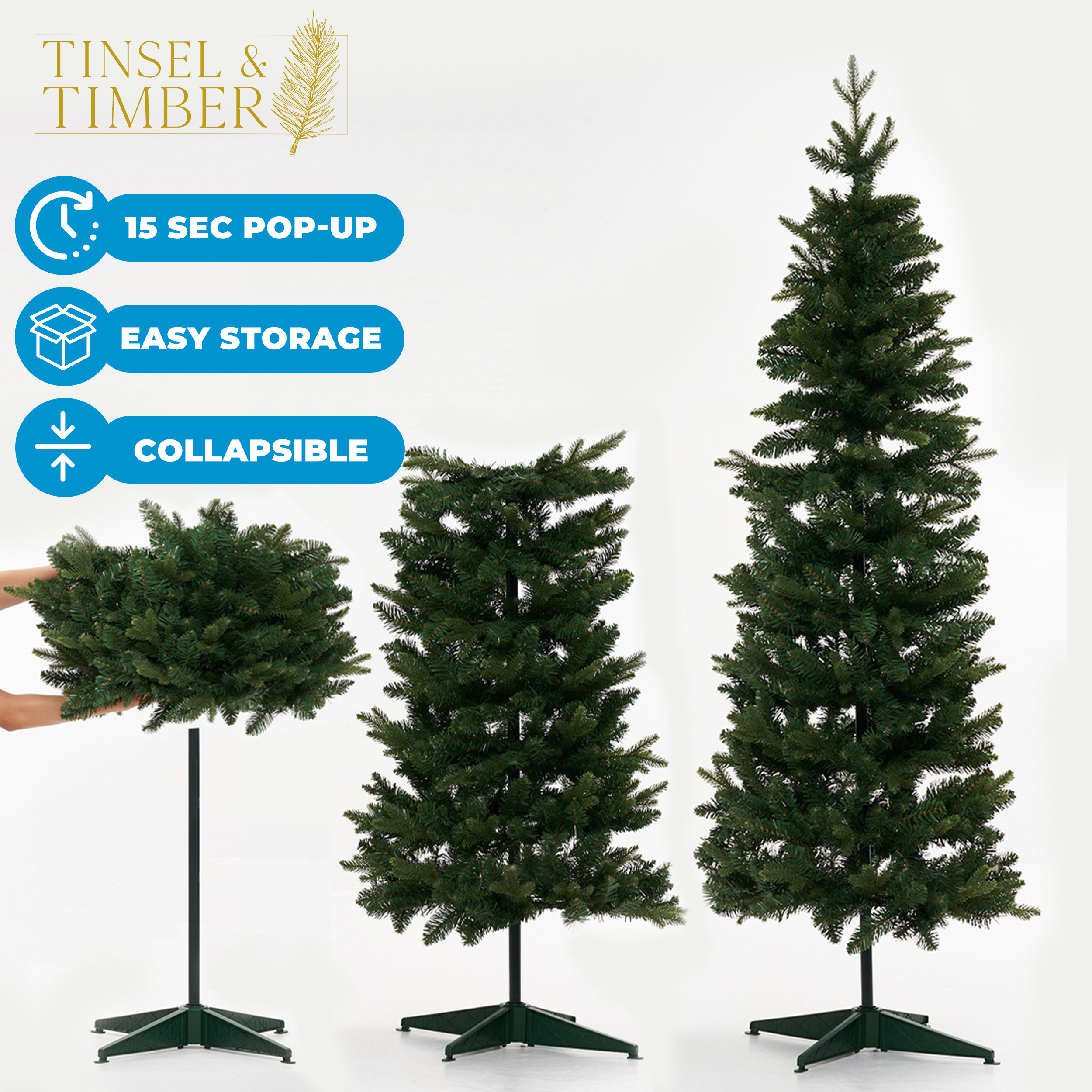 67% off on Luxurious Pop-Up Christmas Tree | OneDayOnly