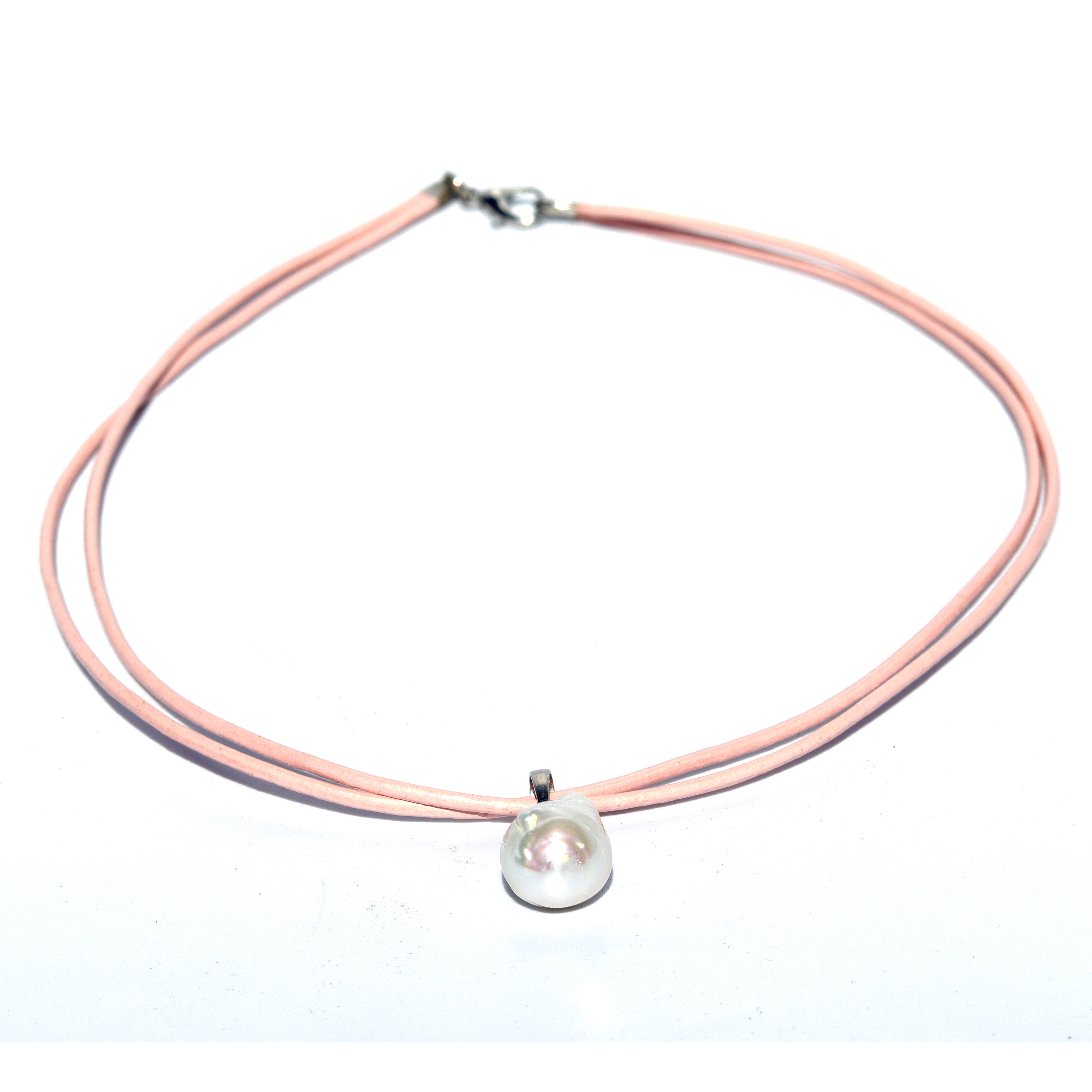 67% off on 45cm Pearl Suede Necklace | OneDayOnly