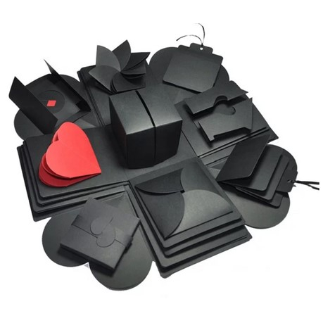 25% off on 2x Exploding Cardboard Gift Boxes | OneDayOnly