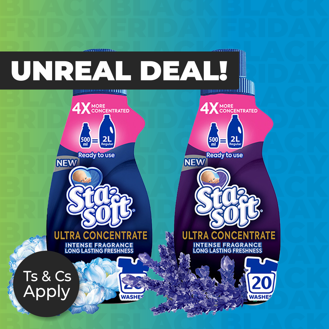100% off on Sta-Soft 2x 500ml Fabric Softeners | OneDayOnly