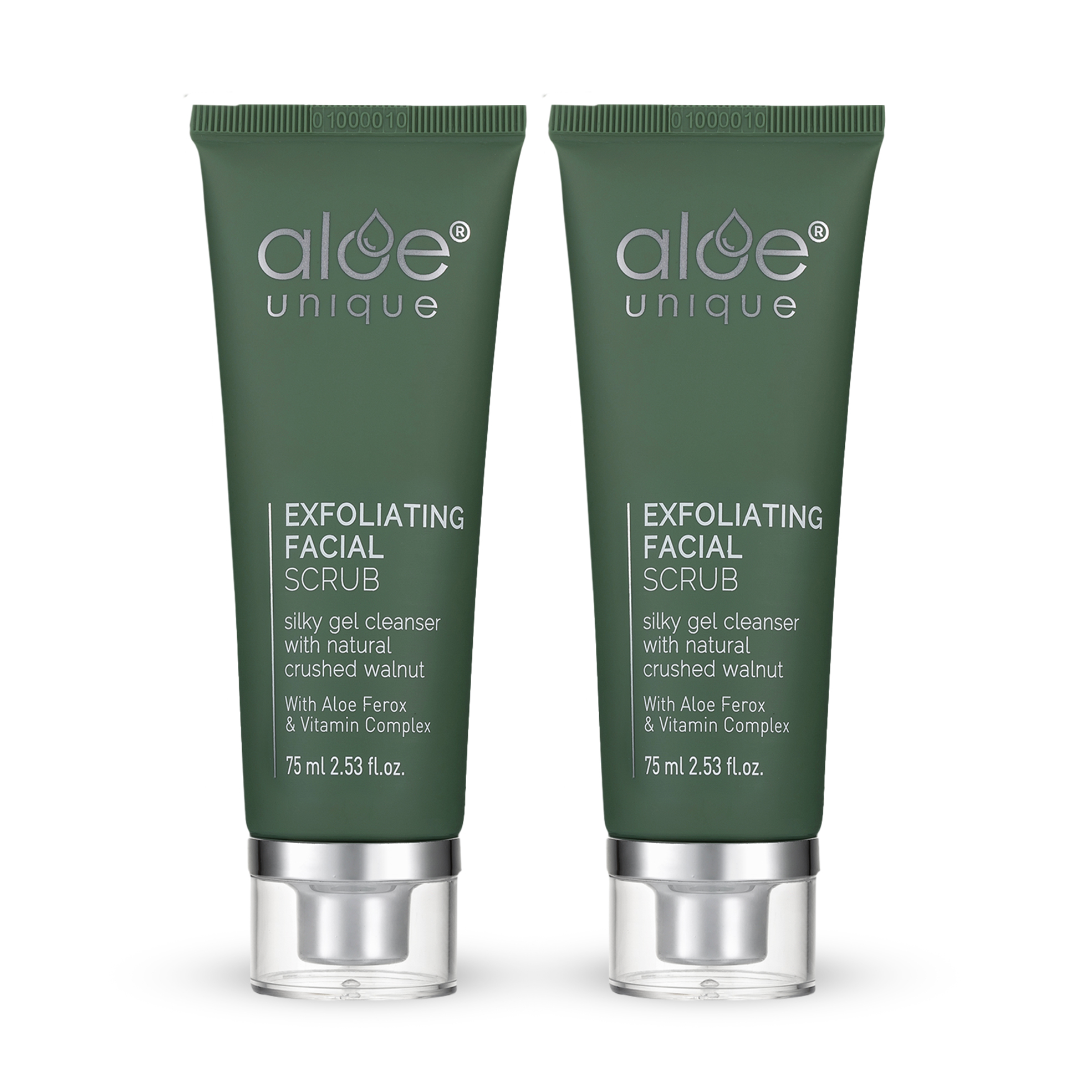 37% off on Aloe Unique 2x 75ml Facial Scrubs | OneDayOnly