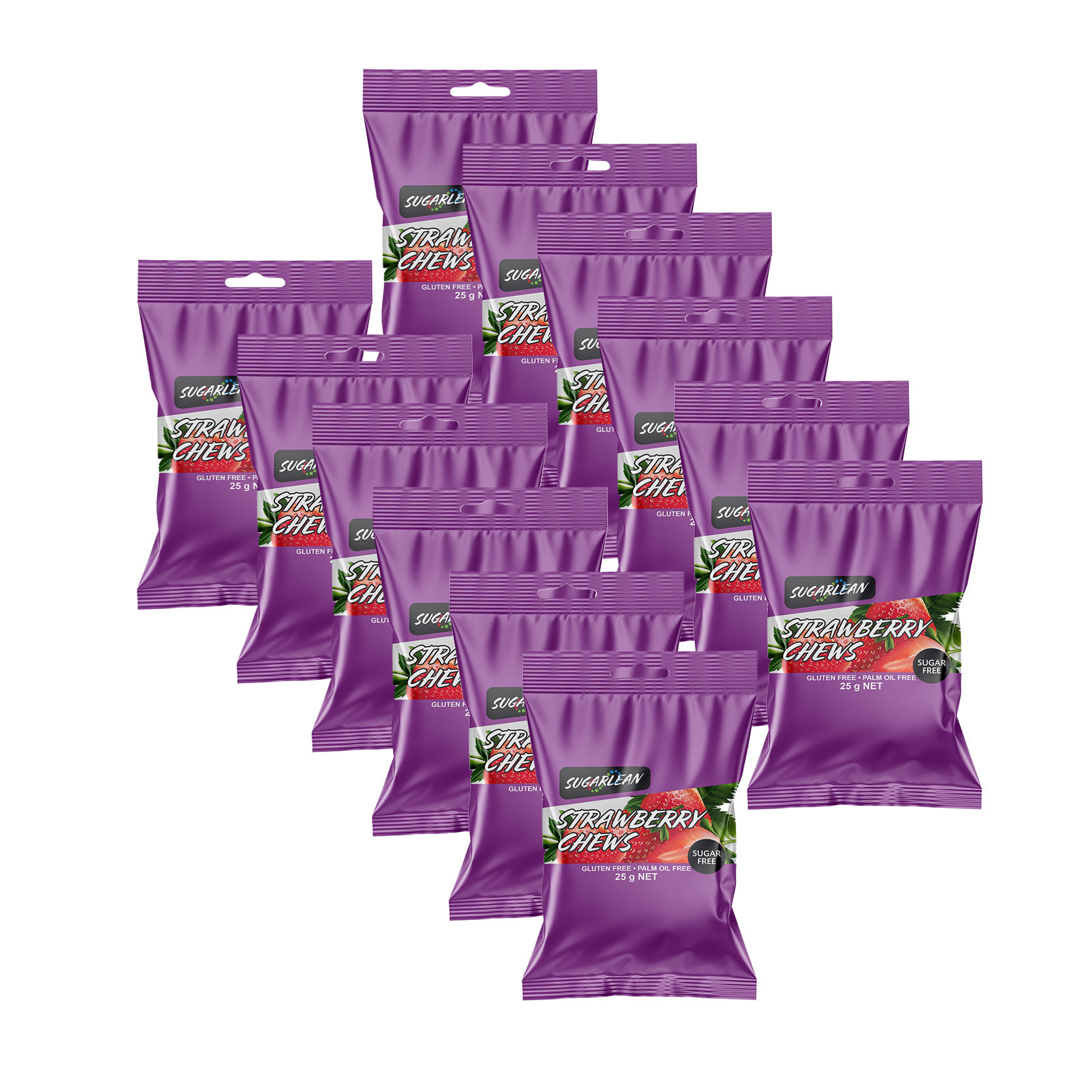 43% off on 12x 30g Strawberry Chew Sweets | OneDayOnly