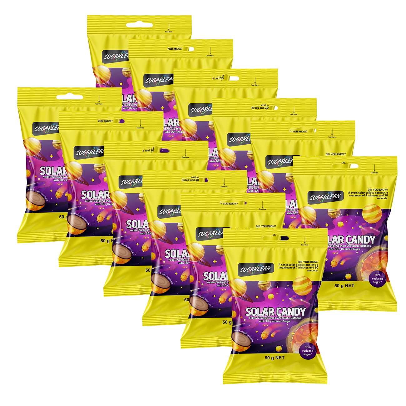 34% off on Sugarlean 12x 50g Solar Candies | OneDayOnly