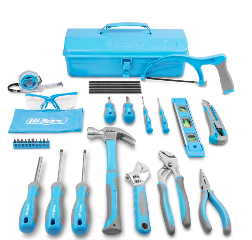 47% off on Hi-Spec 33-Piece Tool Kit + Toolbox | OneDayOnly