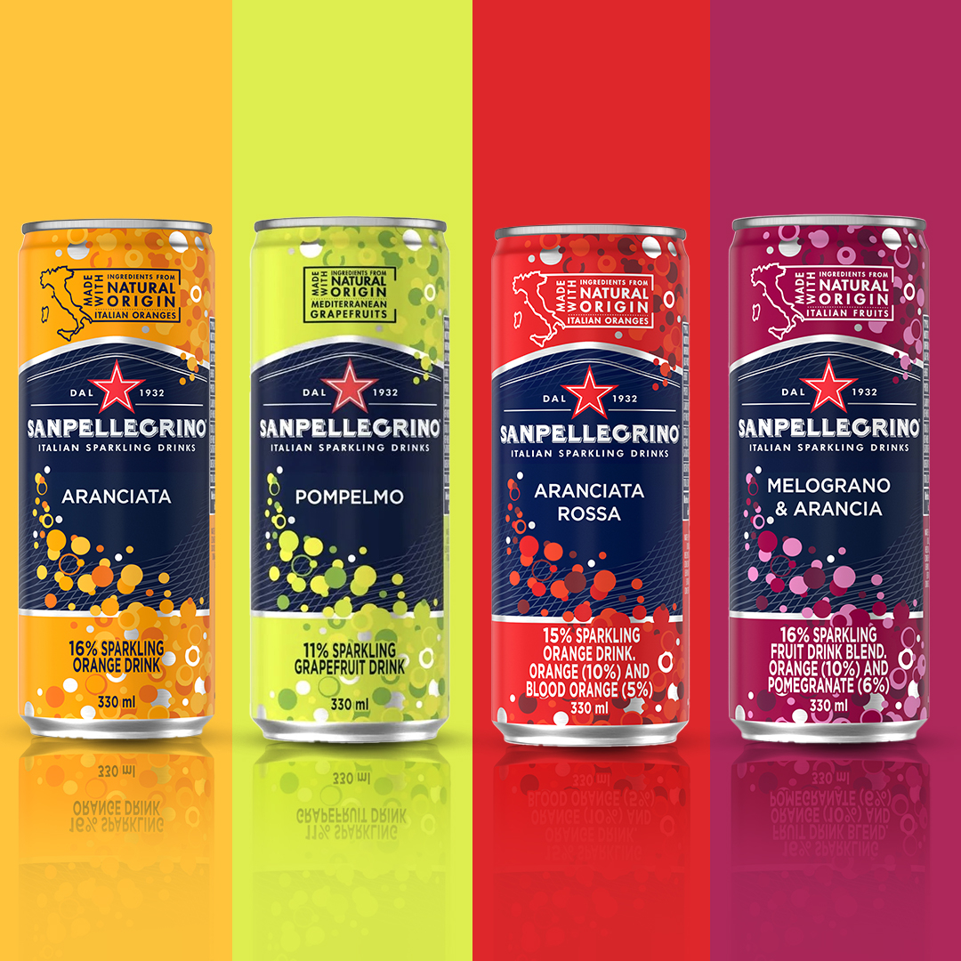 San Pellegrino 24x 330ml Sparkling Drinks | OneDayOnly