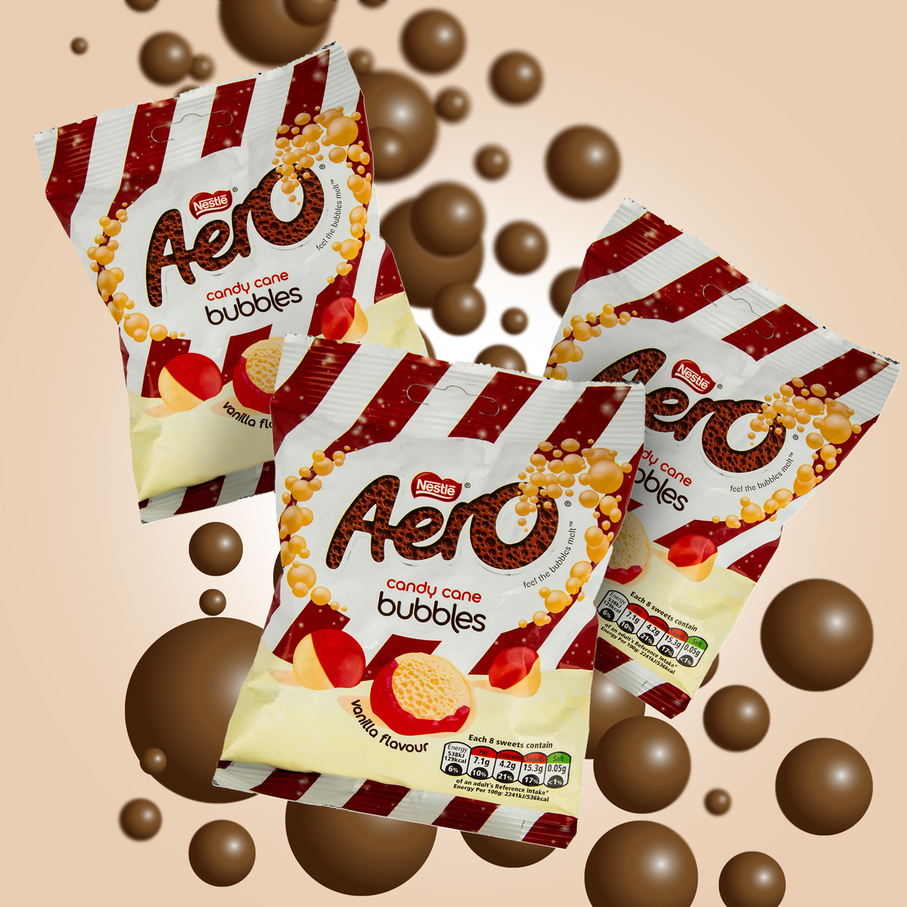 20% off on Nestle 3x 70g Aero Vanilla Bubbles | OneDayOnly
