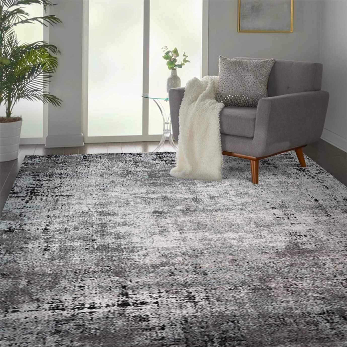 50% off on Tuscany Rustic Abstract Rug | OneDayOnly