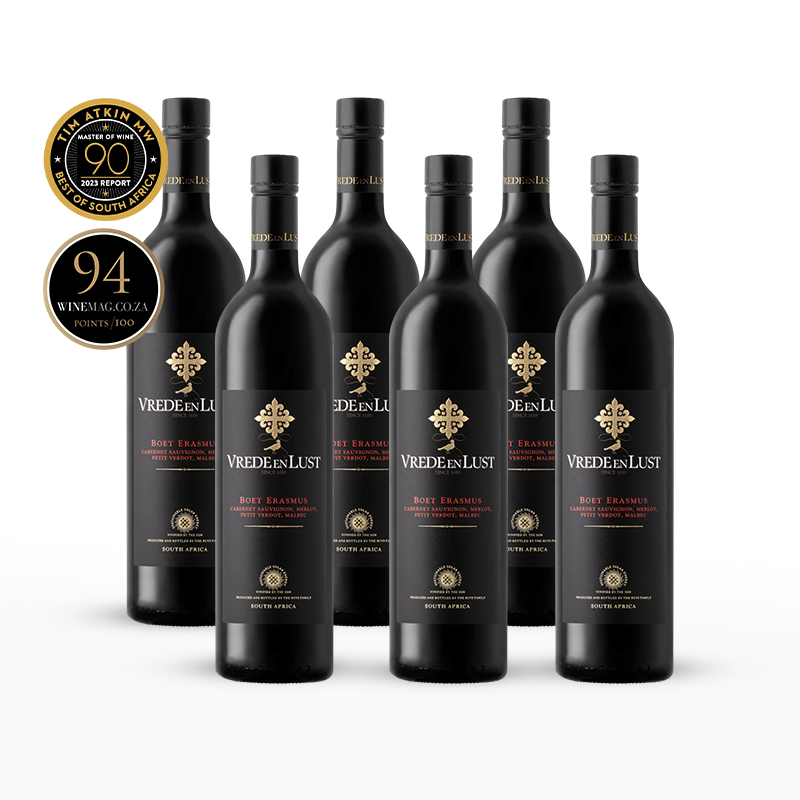 22% off on 6x Boet Erasmus Red Blend 2019 | OneDayOnly