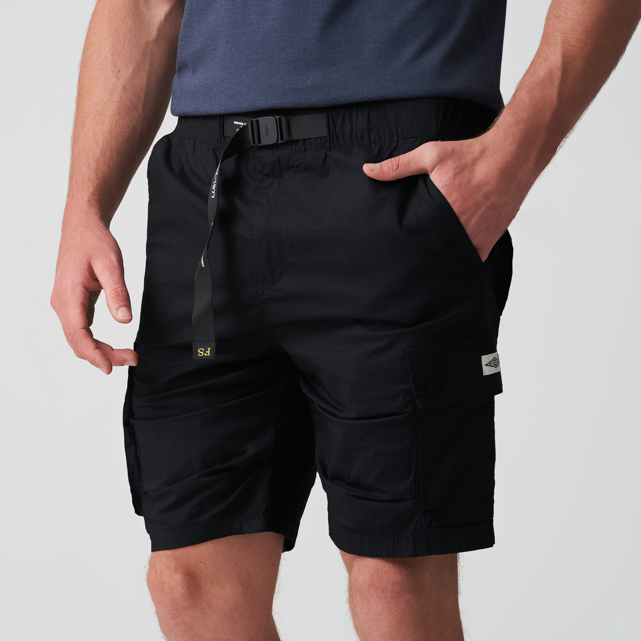 47% off on Teesav Men's Canvas Cargo Shorts | OneDayOnly