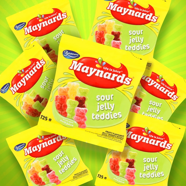 Maynards 6x 125g Jelly Teddies | OneDayOnly