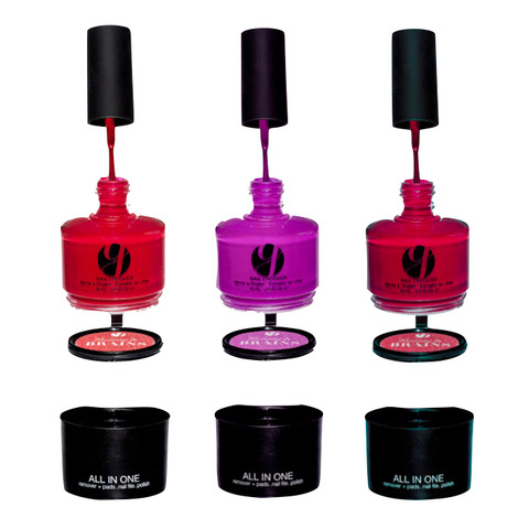 37% off on 3x 18ml All in one Nail Polish Bundle | OneDayOnly