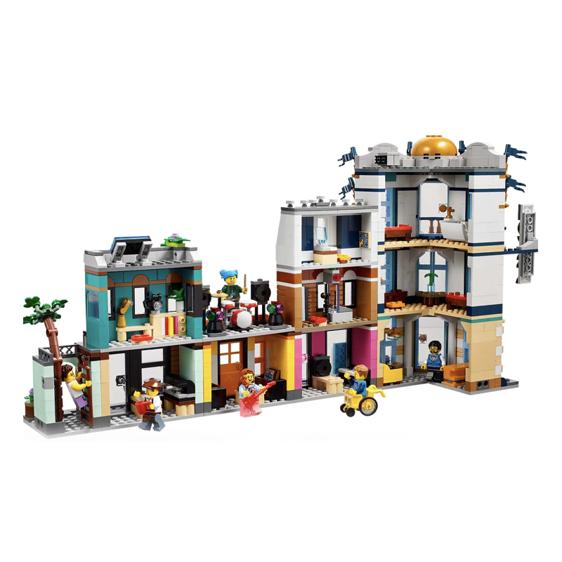 R900 off on LEGO 1459-Piece 3-in-1 Main Street | OneDayOnly