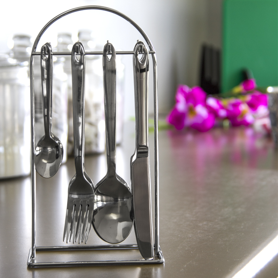 32% off on 24-Piece Cutlery Hanging Set | OneDayOnly