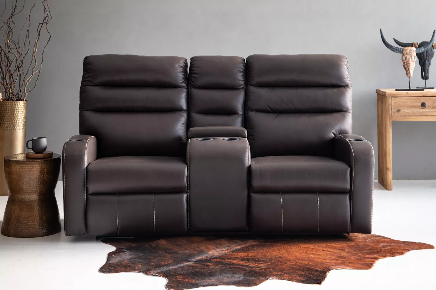 R1,500 off on Fraser Coco Leather Recliner | OneDayOnly