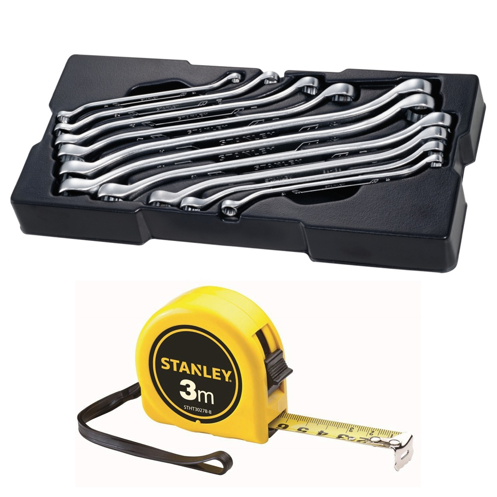 26% off on Stanley Wrench Set and Tape Measure | OneDayOnly