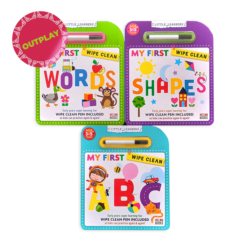 52% off on Wipe Clean Board Books | OneDayOnly