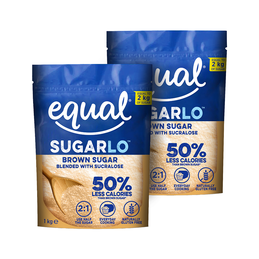 36% off on Equal 2x 1kg Sugarlo Brown Sugar | OneDayOnly