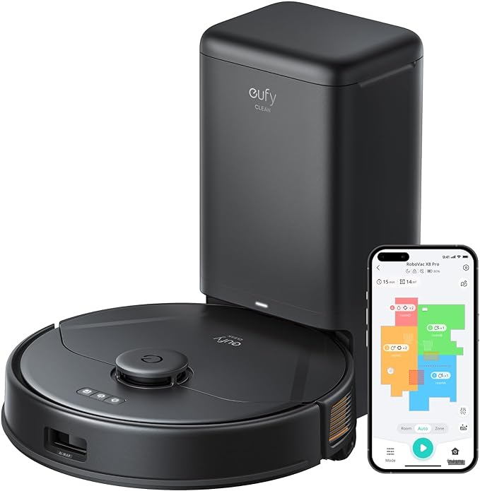 R2,000 off on 2-in-1 Self Emptying X8 Robovac | OneDayOnly