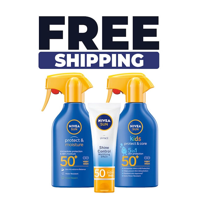 NIVEA SUN 3-Piece Moisturising Sunscreen Bundle | OneDayOnly