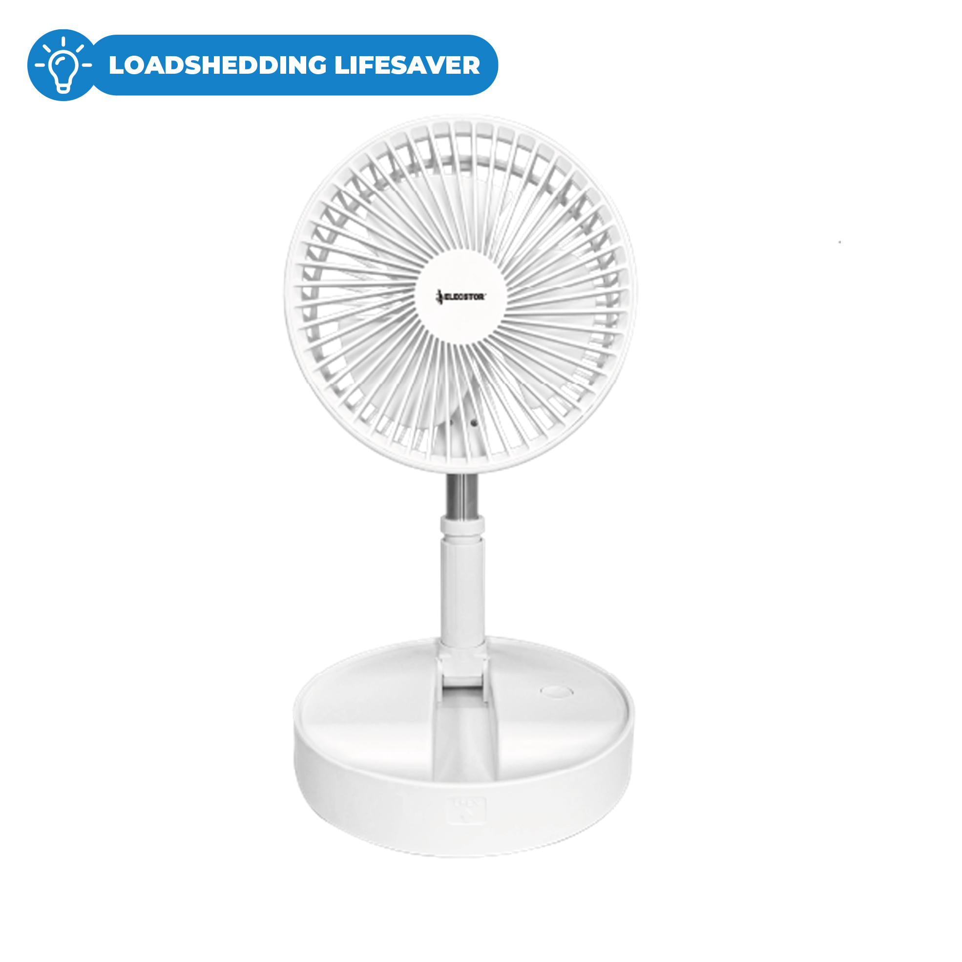 R100 off on Elecstor Rechargeable Foldable Fan | OneDayOnly