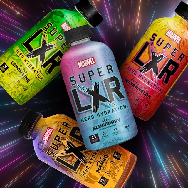 4x 473ml Marvel Hero Hydration Drinks | OneDayOnly