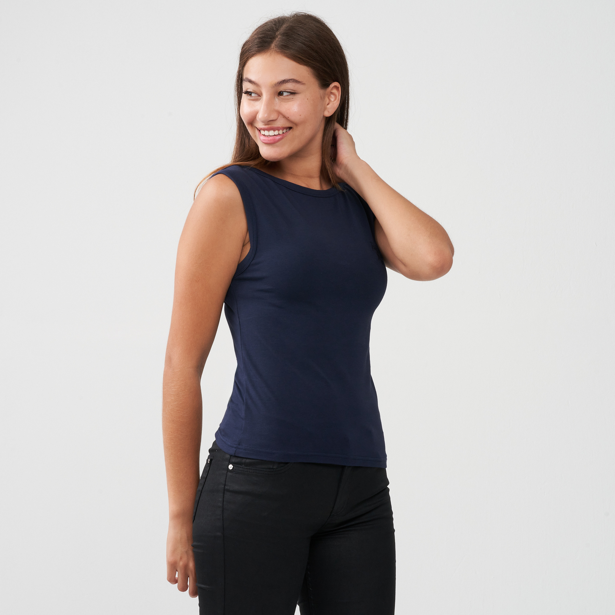 35% off on Ladies Boat Neck Tank Top | OneDayOnly