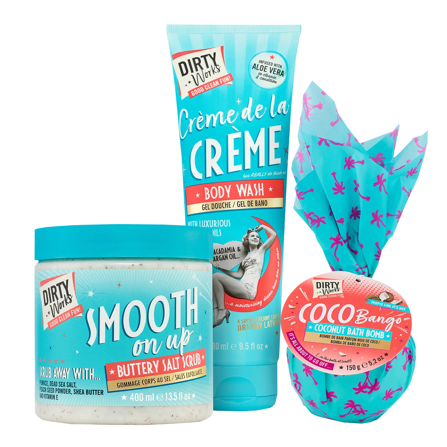 30% off on Dirty Works 3-Piece Bath Bundle | OneDayOnly