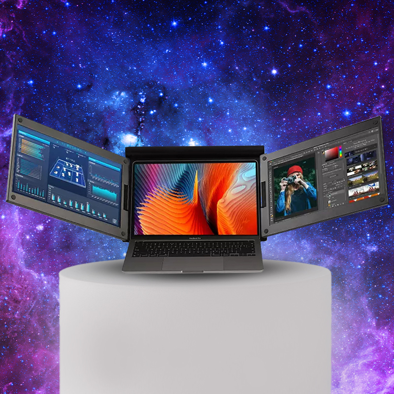 44% off on 13" Portable Triple Screen Display | OneDayOnly