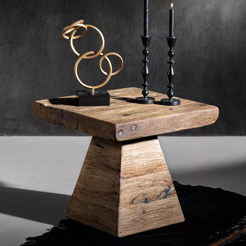 R1,200 off on Anakin Reclaimed Oak Side Table | OneDayOnly