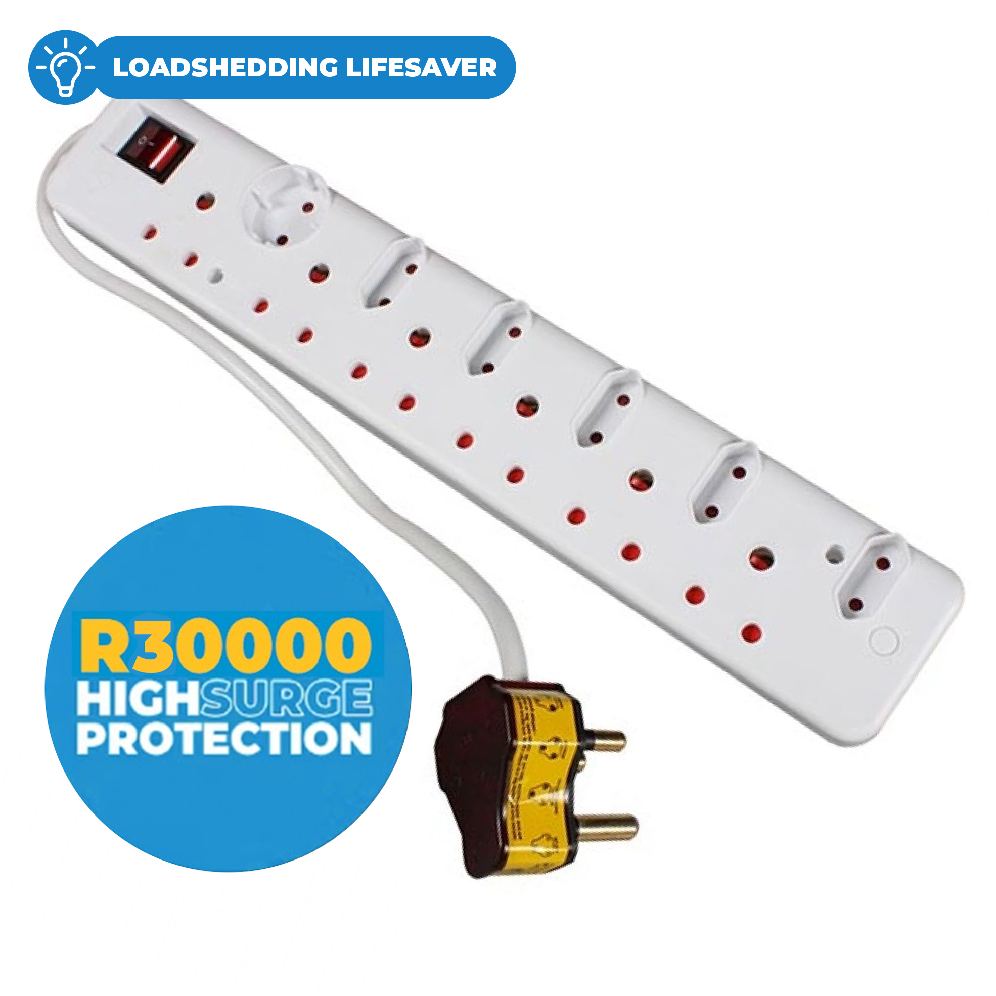 26% off on Ellies 2x 12 Way Surge Plug | OneDayOnly