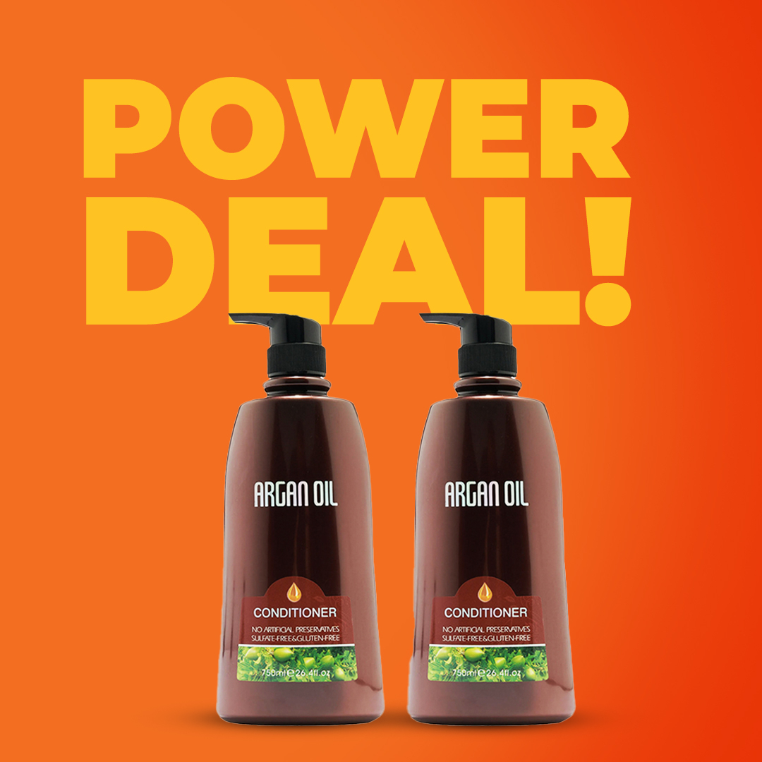36% off on Argan Oil 2x 750ml Conditioners | OneDayOnly
