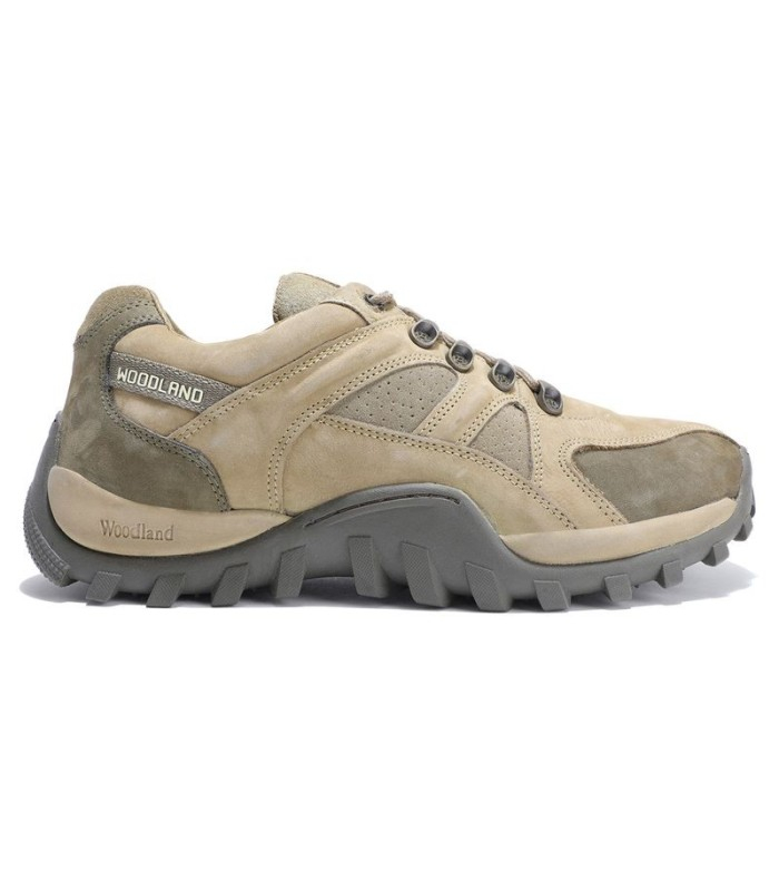 45% off on Woodland Men's Leather Nutmeg Shoes | OneDayOnly