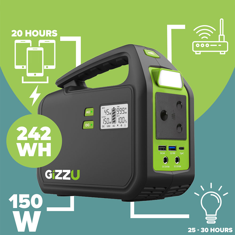 20% off on 150W 242Wh Portable Power Station | OneDayOnly