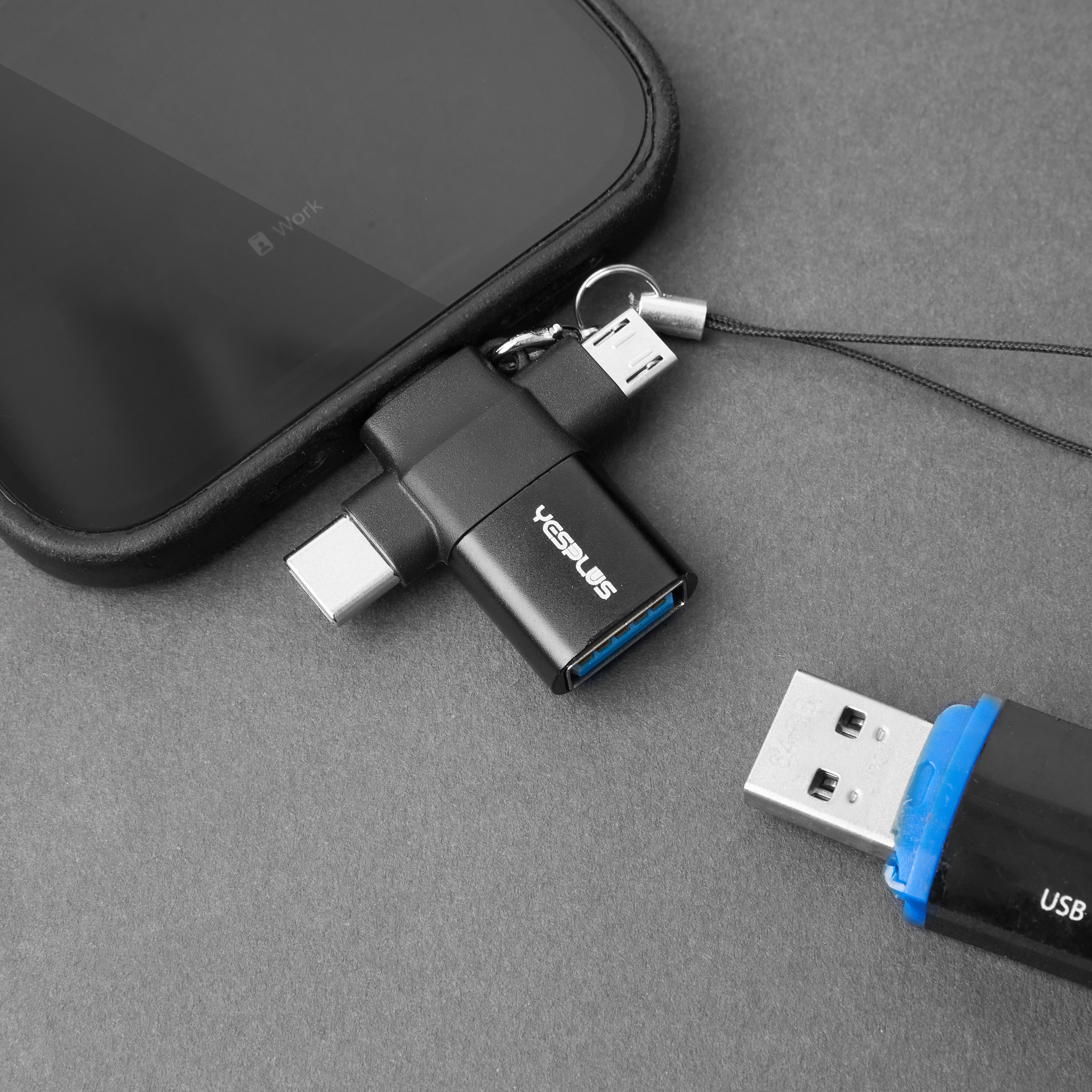 57% off on YesPlus 3-in-1 OTG Adapter Converter | OneDayOnly