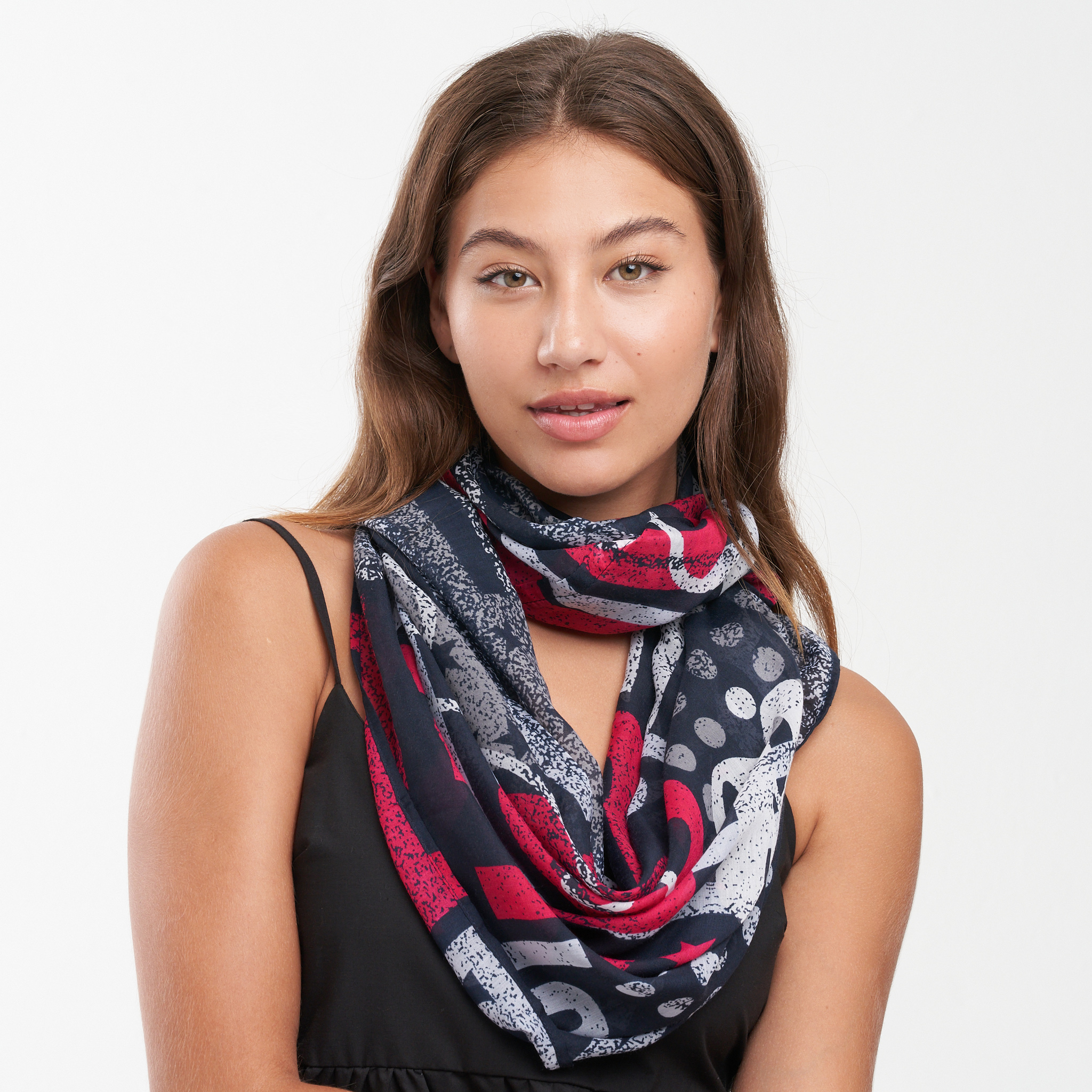 40% off on Ladies Printed Snood Scarves | OneDayOnly