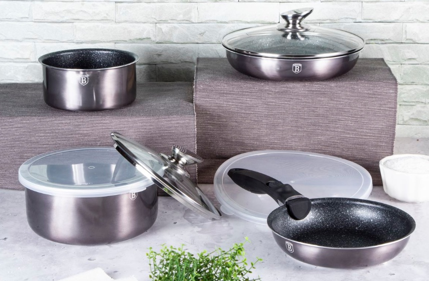 35% off on Berlinger Haus 9-Piece Cookware Set | OneDayOnly