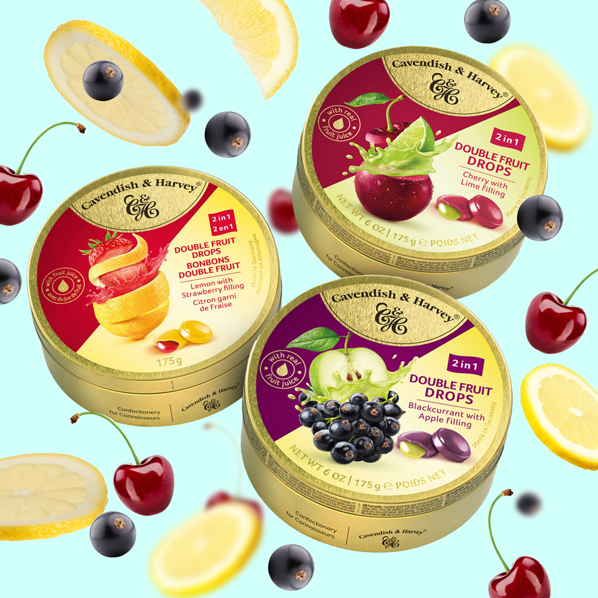 17% off on 3x 175g Double Fruit Drops | OneDayOnly