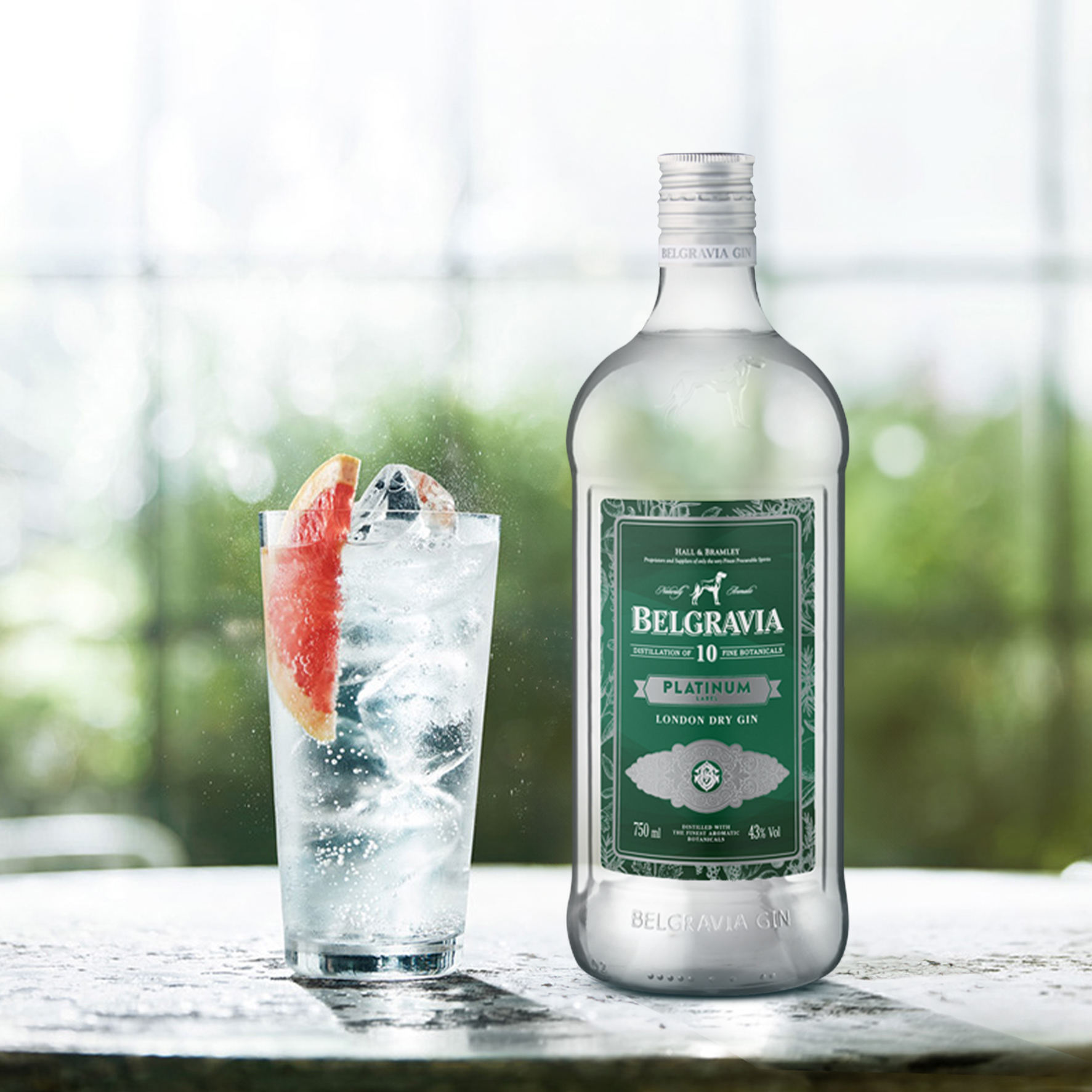 Belgravia 750ml Platinum London Dry Gin | OneDayOnly