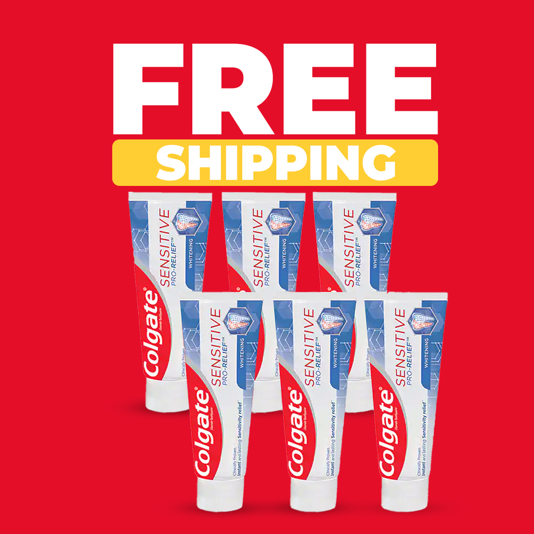 36% off on 6x 75ml Pro-Relief Toothpastes | OneDayOnly