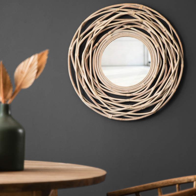 R900 off on Pinto Rattan Framed Mirror | OneDayOnly