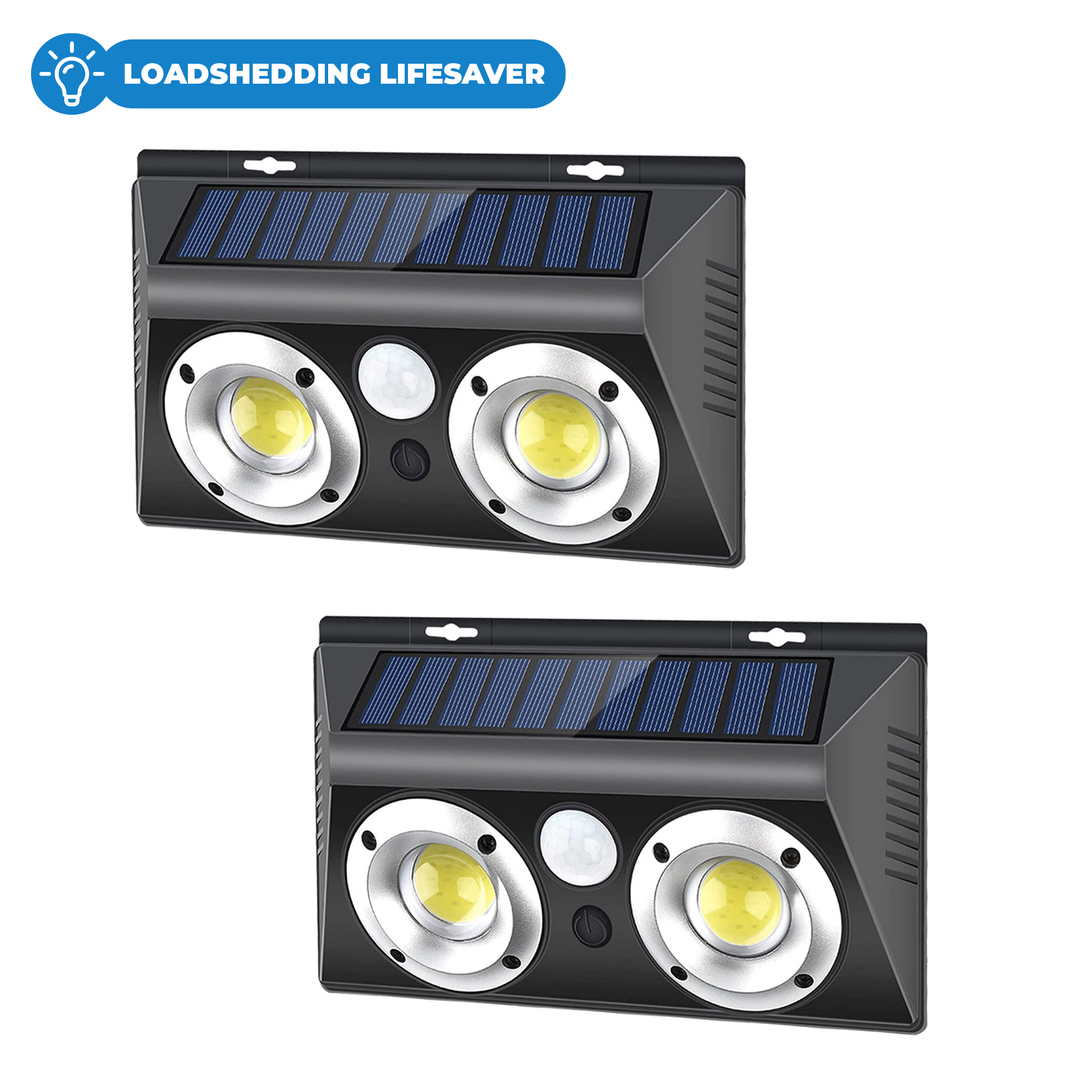 30% off on Andowl 2x Solar Sensor Wall Lights | OneDayOnly