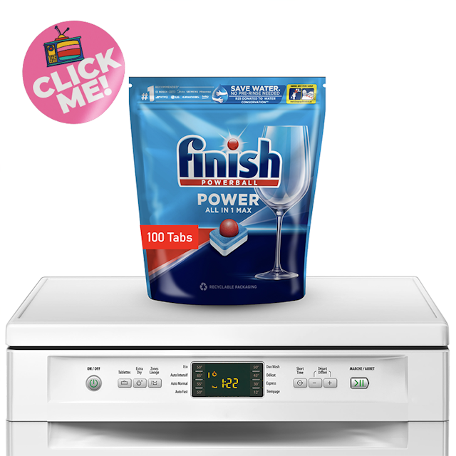 Finish 100's Auto Dishwashing Tablets | OneDayOnly