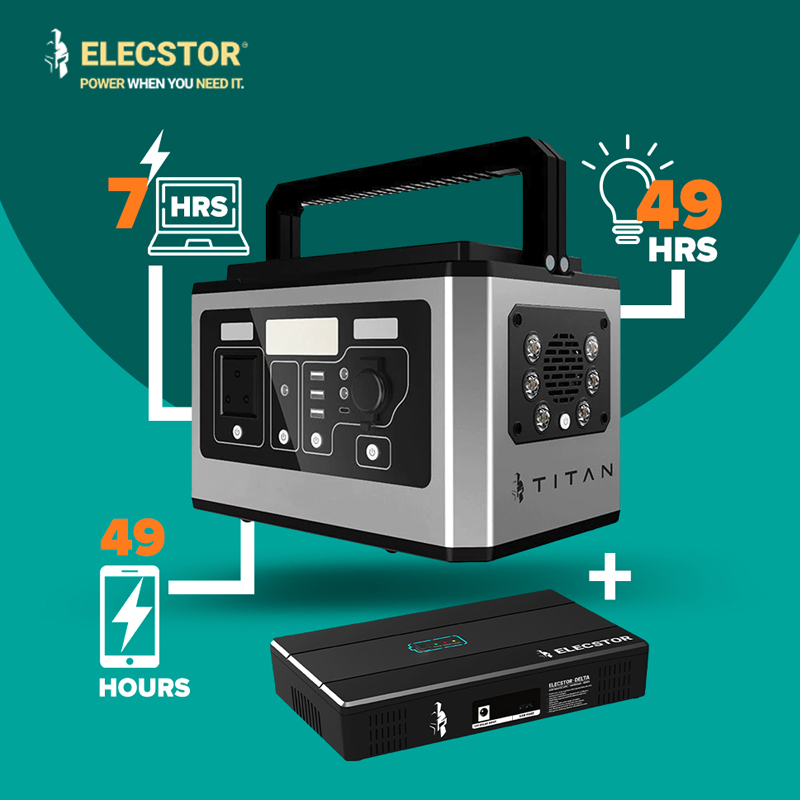 57% off on Elecstor 500W Power Station + UPS | OneDayOnly