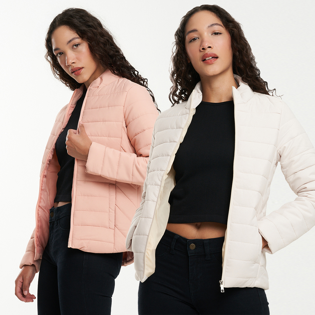 44% off on Luv Ladies Basic Puffer Jacket | OneDayOnly