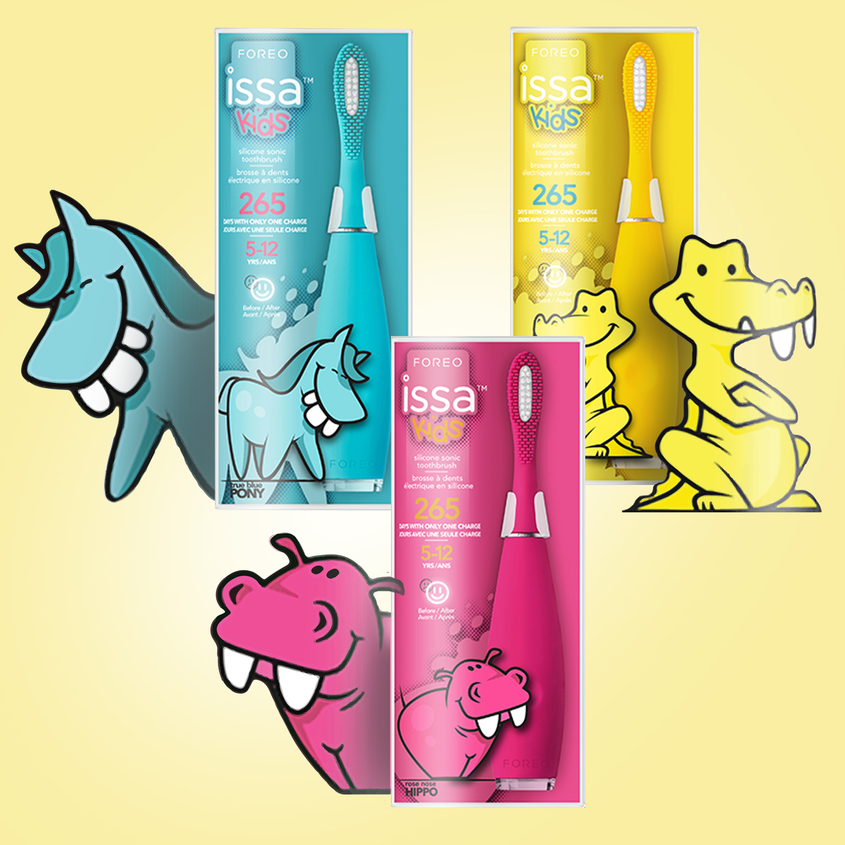 58% off on ISSA Kids Silicone Toothbrush | OneDayOnly