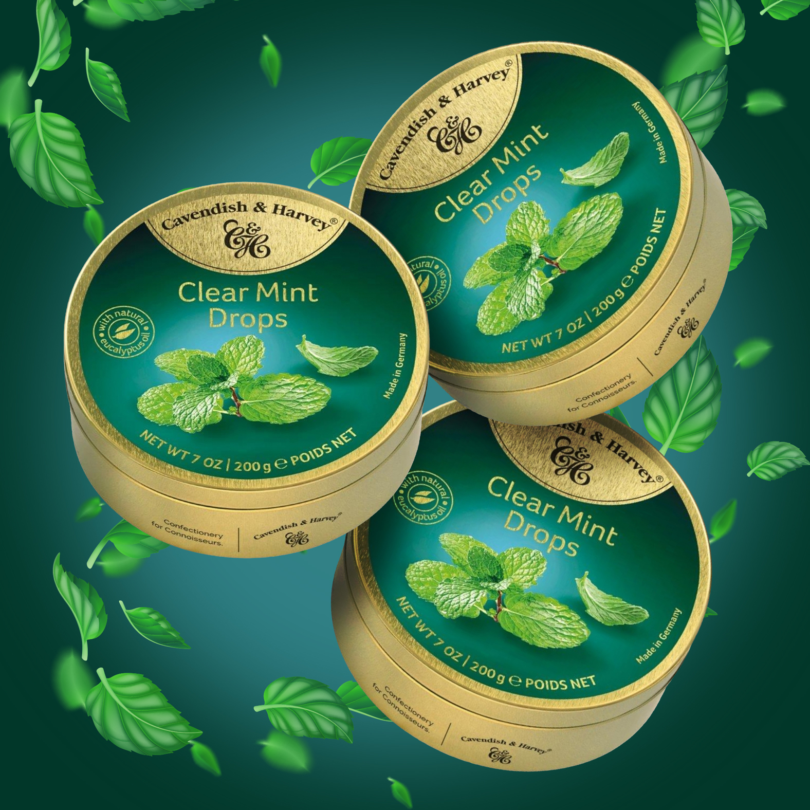 26% off on 3x 200g Clear Mint Drops | OneDayOnly