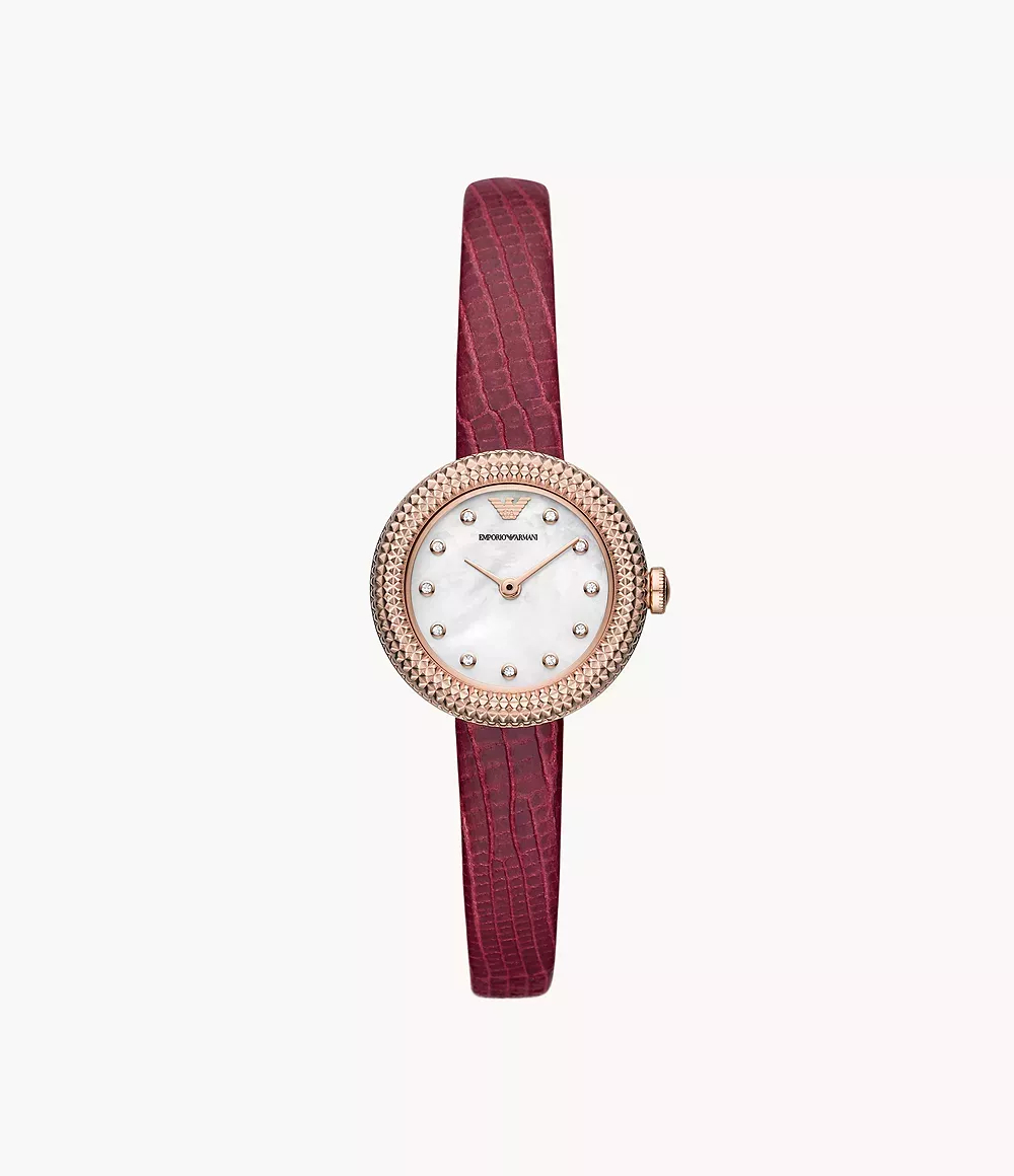 55% off on Ladies Leather Two-Hand Watch | OneDayOnly