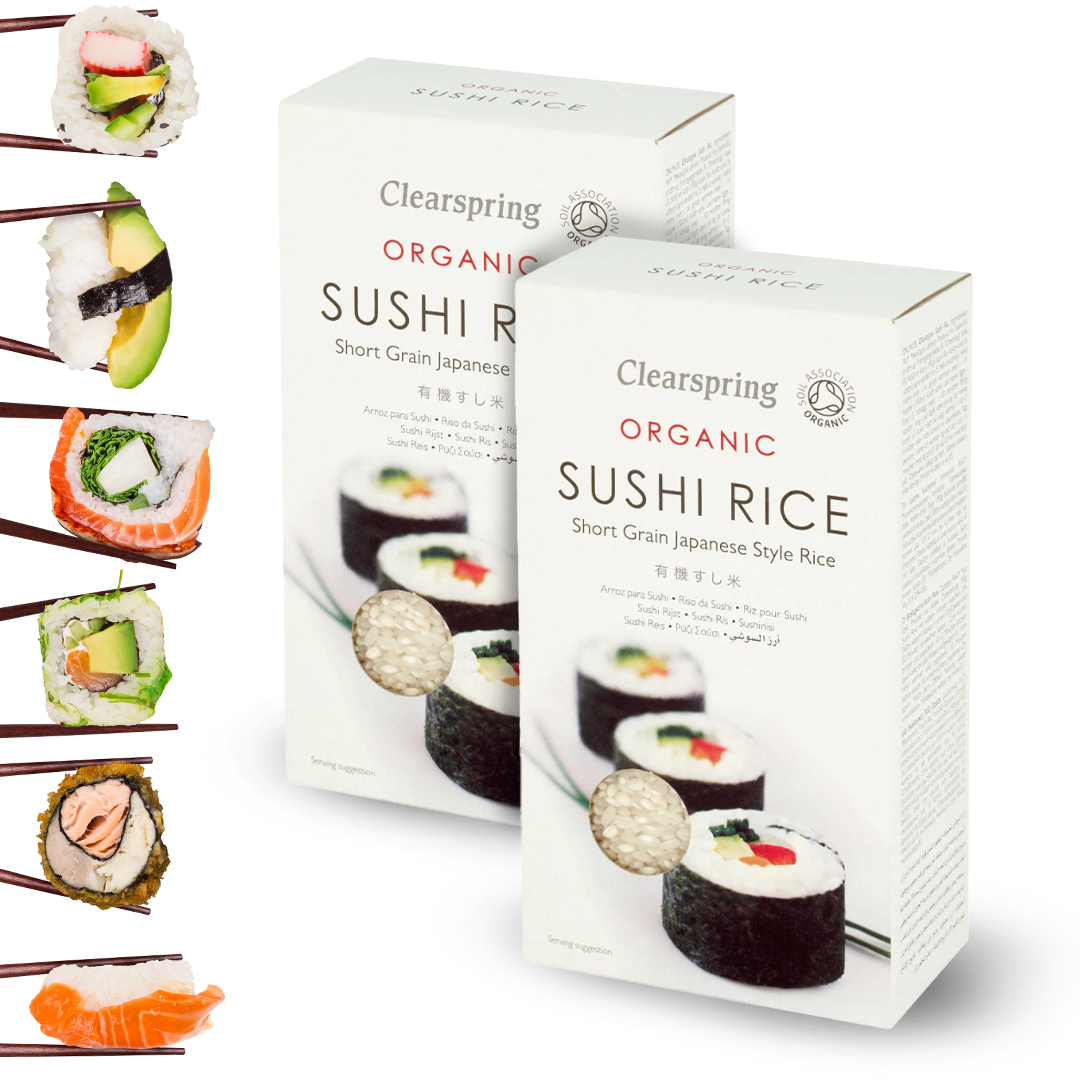 48% off on Clearspring 2x 500g White Sushi Rice | OneDayOnly